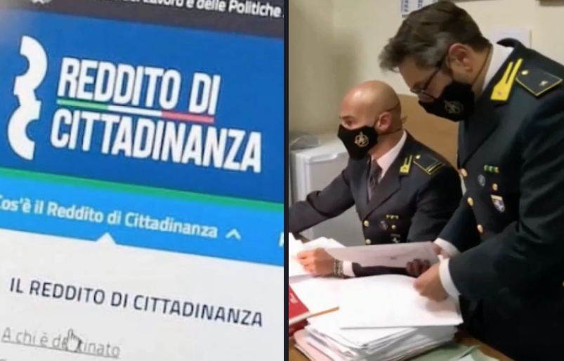 Il reddito di cittadinanza al clan Contini: blitz della Finanza